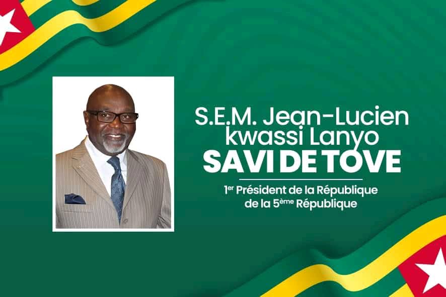 Togo : Jean-Lucien Savi de Tové promu président de la République ...